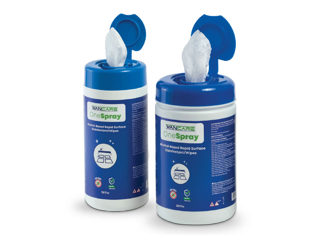 ONESPRAY - ALCOHOL-BASED RAPID SURFACE DISINFECTANT/WIPES - George ...